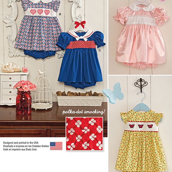 Smocked Pattern Baby - Etsy