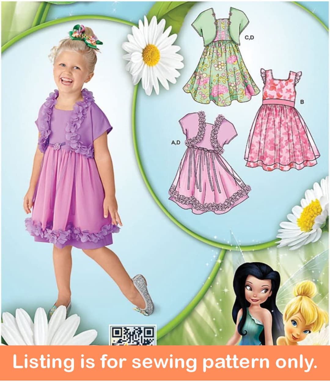 GIRLS SEWING PATTERN | Sew Formal Clothes Clothing | Dress Sundress ...