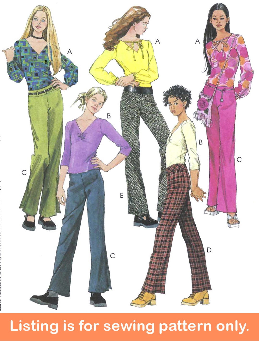 GIRLS SEWING PATTERN | Sew Tween Teen Clothes Clothing | Long Sleeve ...