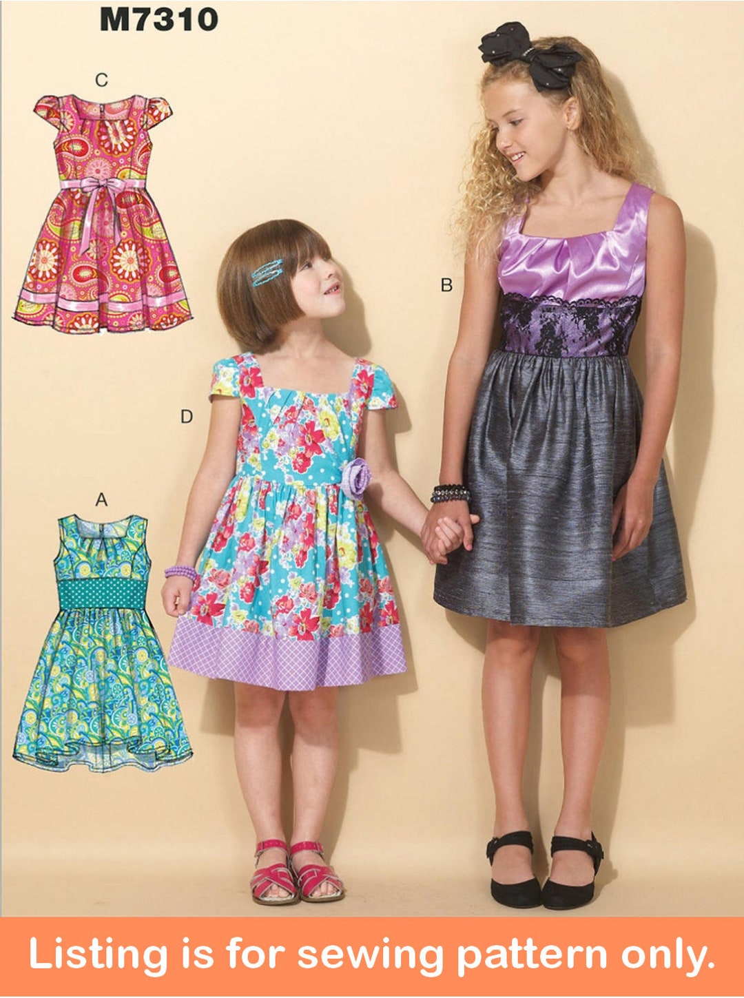 Sale!!! DRESS SEWING PATTERN | Sew Girls Clothes Clothing | Party ...