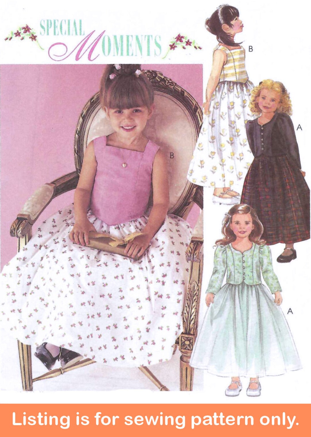 FORMAL SEWING PATTERN | Sew Girls Clothes Clothing | Two-piece Dress ...