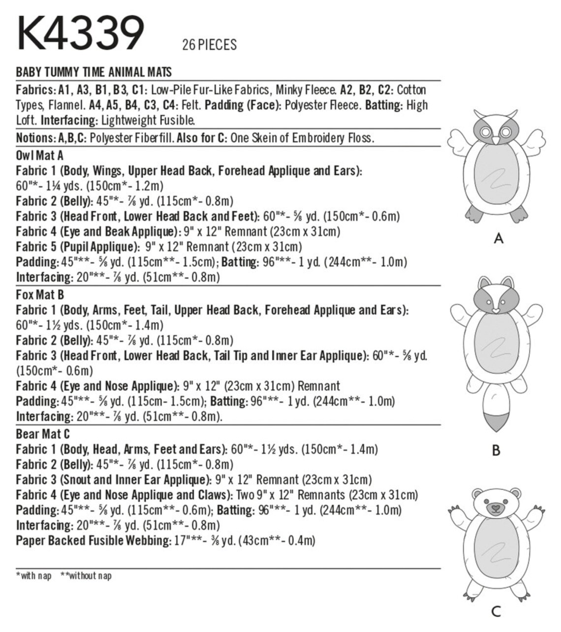 BABY MAT Sewing PATTERN Sew Tummy Time Mats for Infants | Etsy