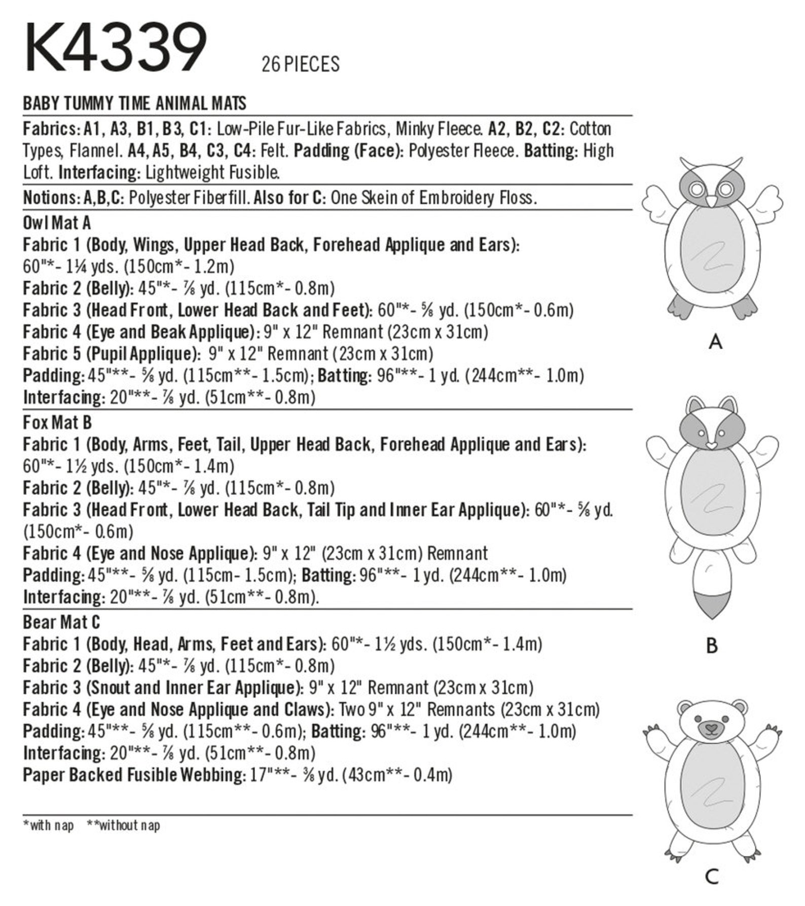 BABY MAT Sewing PATTERN Sew Tummy Time Mats for Infants - Etsy