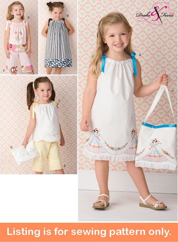 GIRLS SEWING PATTERN Make Girls Clothes Kids Clothing - Etsy