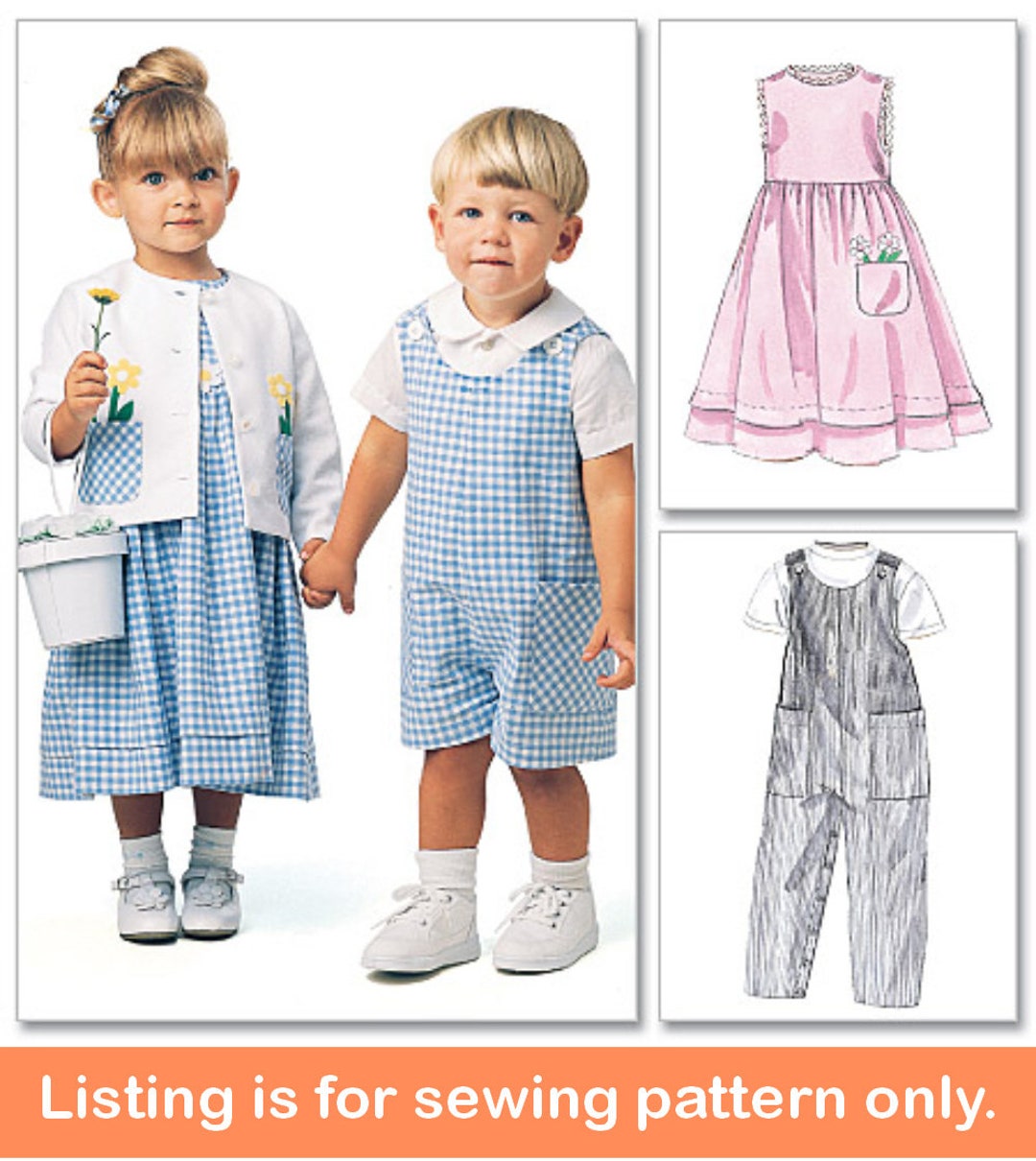 TODDLER SEWING PATTERN | Make Boys Girls Clothes | Little Kids Baby ...