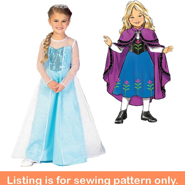 Elsa Dress Pattern - Etsy