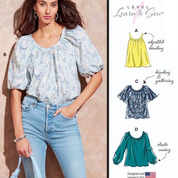 Peasant Top Pattern - Etsy