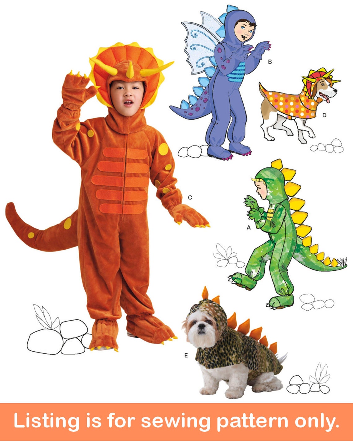COSTUME SEWING PATTERN make Halloween Carnival Outfit - Etsy