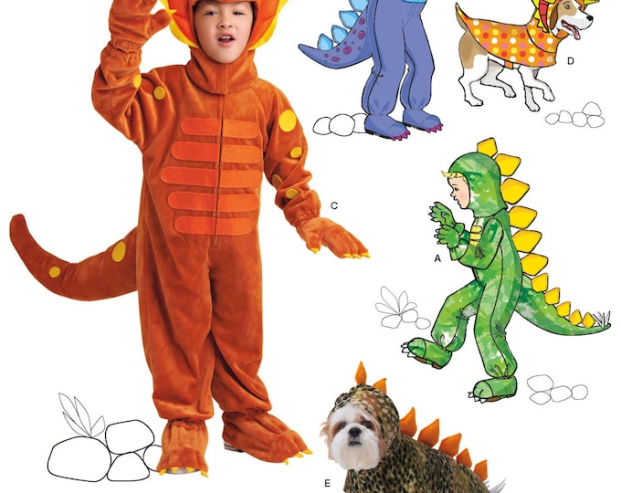COSTUME SEWING PATTERN |make Halloween Carnival Outfit | Dinosaur ...