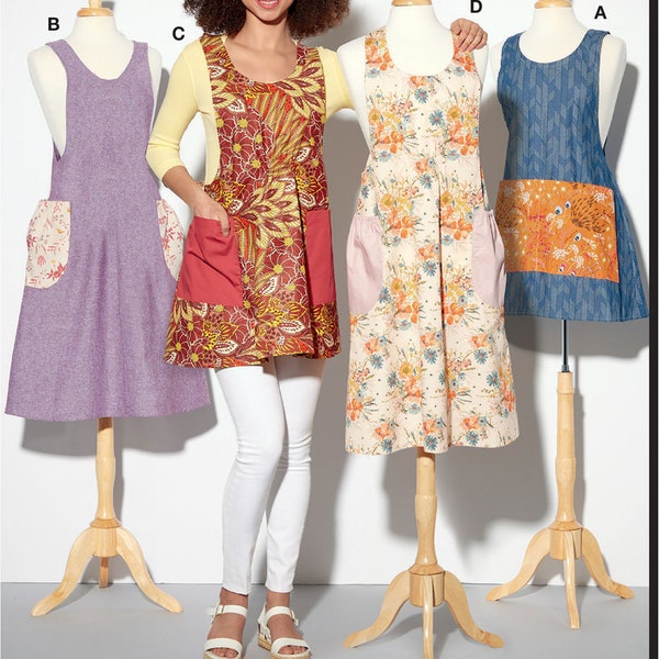 Plus Size Kitchen Apron Sewing Pattern - Etsy