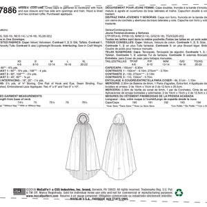 COSTUME SEWING PATTERN | Sew Women Halloween Outfit | Cape Cloak Hood ...