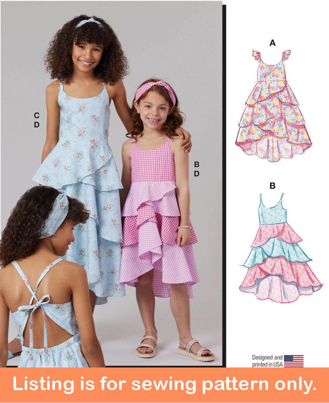 SUNDRESS SEWING PATTERN | Sew Girls Clothing Clothes | Dress Petal ...