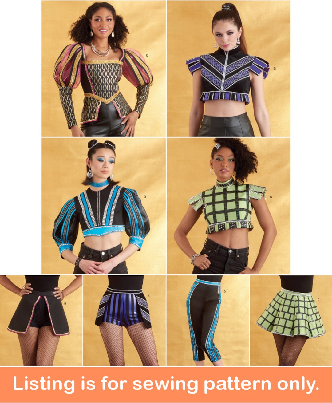 2 COSTUME SEWING PATTERNS | Sew Women Halloween Outfit | Six the ...