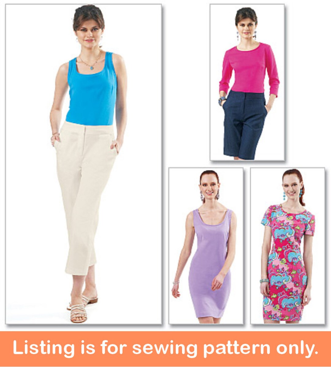 Sale!! WOMENS SEWING PATTERN | Sew Woman Clothes Clothing | Tank Top ...