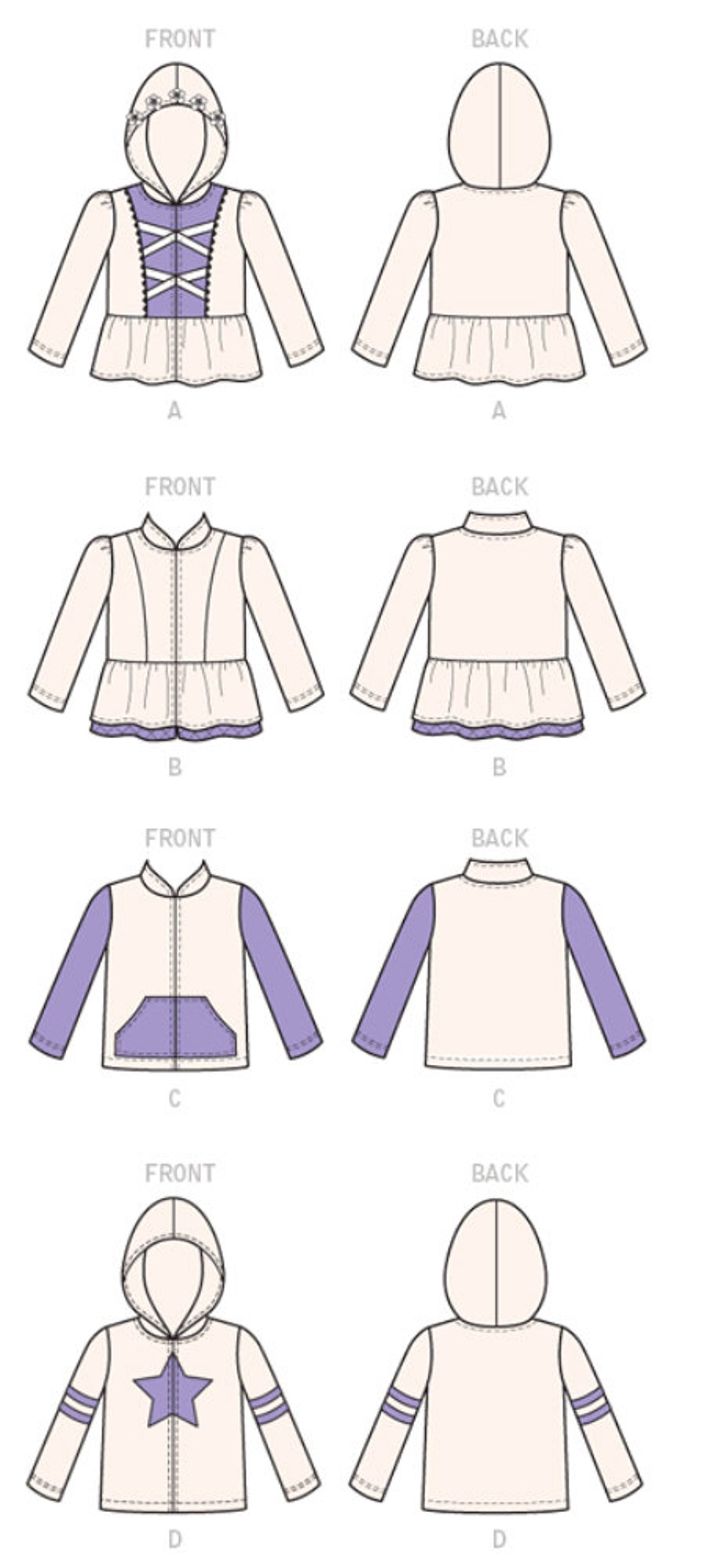 JACKET SEWING PATTERN Make Boys Girls Clothes Kids Toddler - Etsy