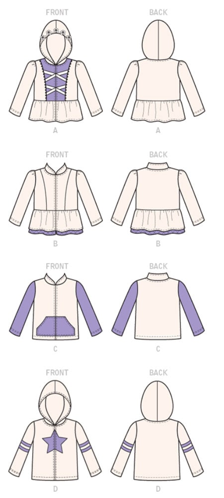 JACKET SEWING PATTERN Make Boys Girls Clothes Kids Toddler - Etsy