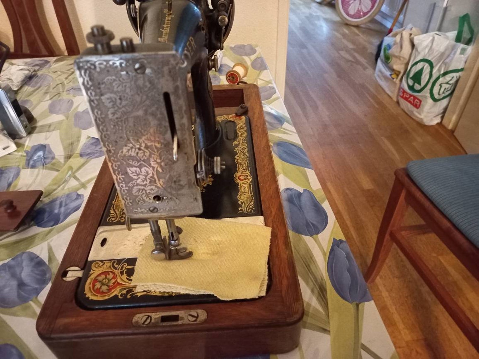 128 K Old Rare Hand Held Singer Sewing Machine 1912 Antique - Etsy