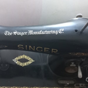 SINGER SEWING, MANUAL Sewing, Vintage Sewing Treasures Singer 15K Hand ...