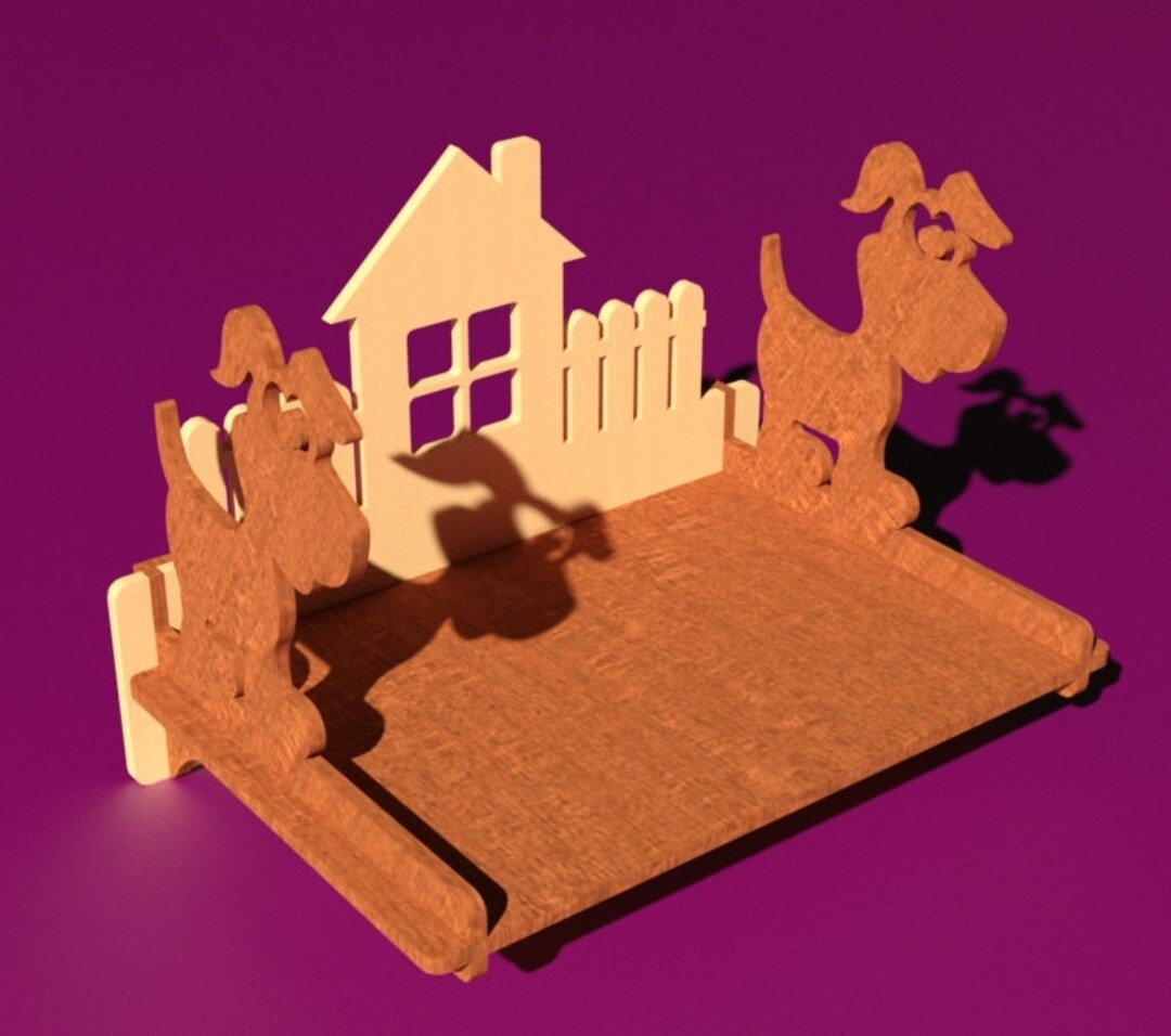 Children's Shelf, Cnc Pattern, Cnc Plan, 3D Project, Laser Cut ...