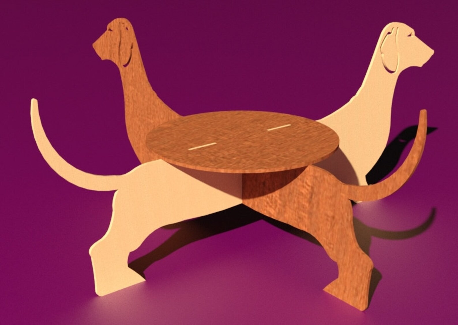 Stand, Dachshund, Dog, Cnc Plan, Cnc Pattern, 3D, Laser Cut, Download ...