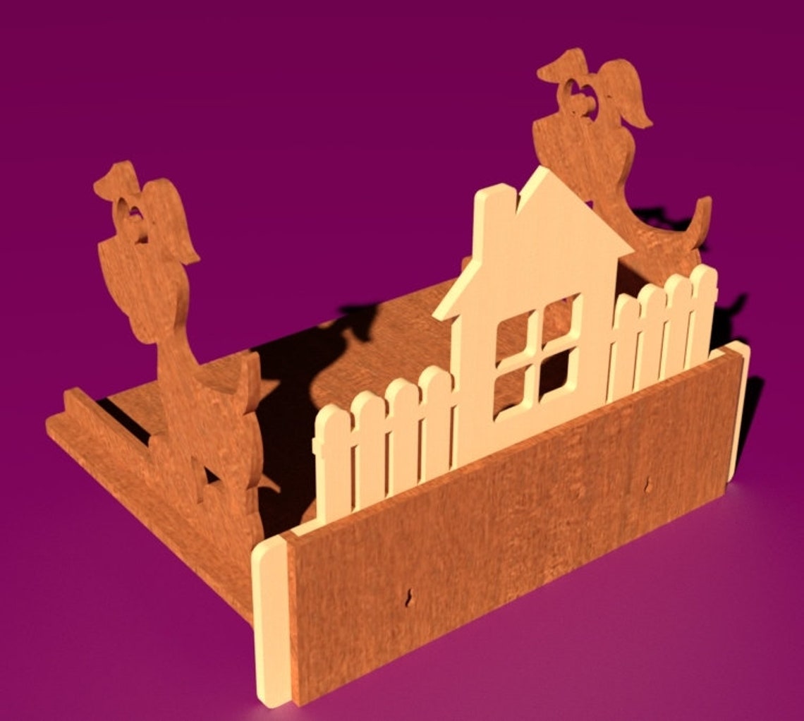 Children's Shelf, Cnc Pattern, Cnc Plan, 3D Project, Laser Cut ...