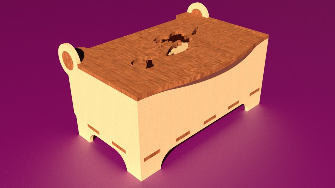 Jewelry Box, Box, Cnc Pattern, Cnc Plan, 3d Project, Laser Cut ...