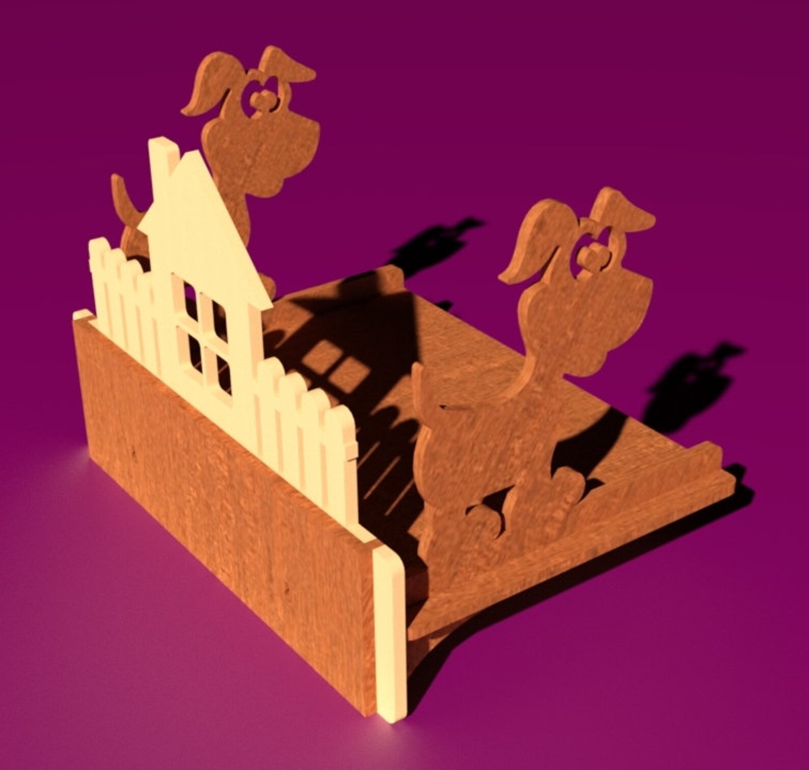 Children's Shelf, Cnc Pattern, Cnc Plan, 3D Project, Laser Cut ...