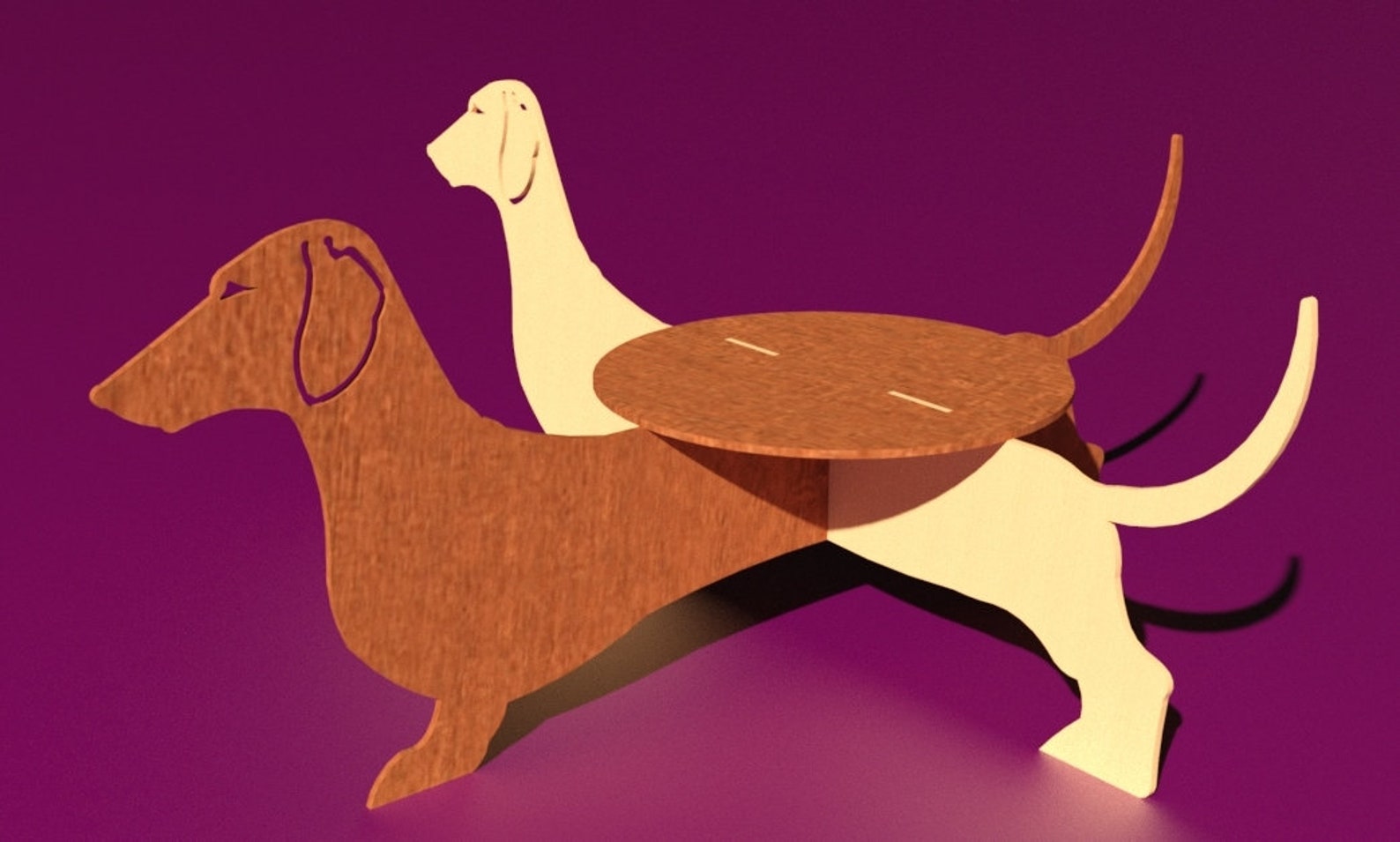 Stand, Dachshund, Dog, Cnc Plan, Cnc Pattern, 3D, Laser Cut, Download ...