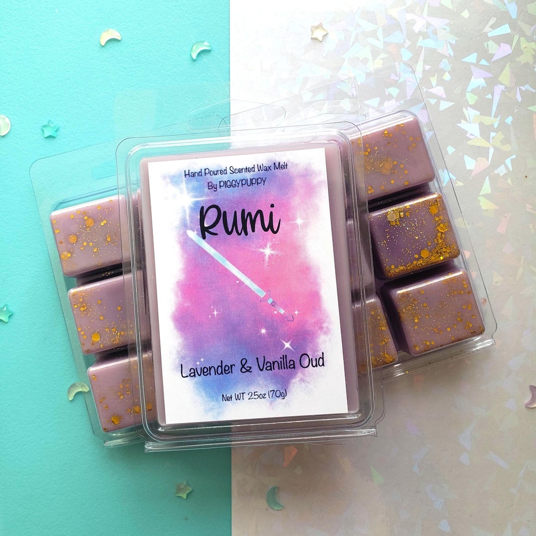 Huntr/x Wax Melts Infused With Rumi Vibe - Lavender and Vanilla Oud ...