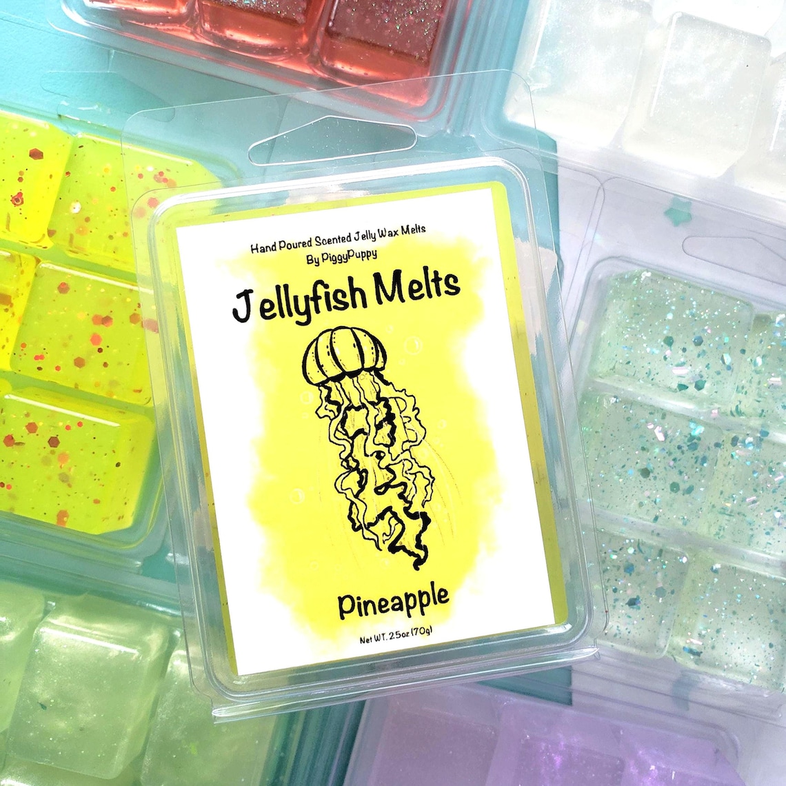 Customizable Jelly Wax Melt - Long Lasting Gel Wax Melt | Jellyfish ...