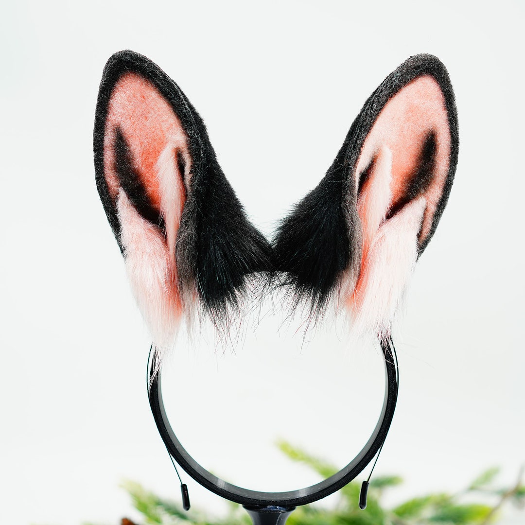Realistic Bunny Ears, Faux Fur Ears, Rabbit Ears, Fluffy Ears, Bunny ...