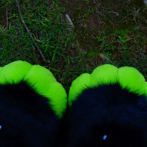 Toony Footpaw Fursuit Kemono Toony Kigurumi Fursona Kawaii Outdoor Foot ...