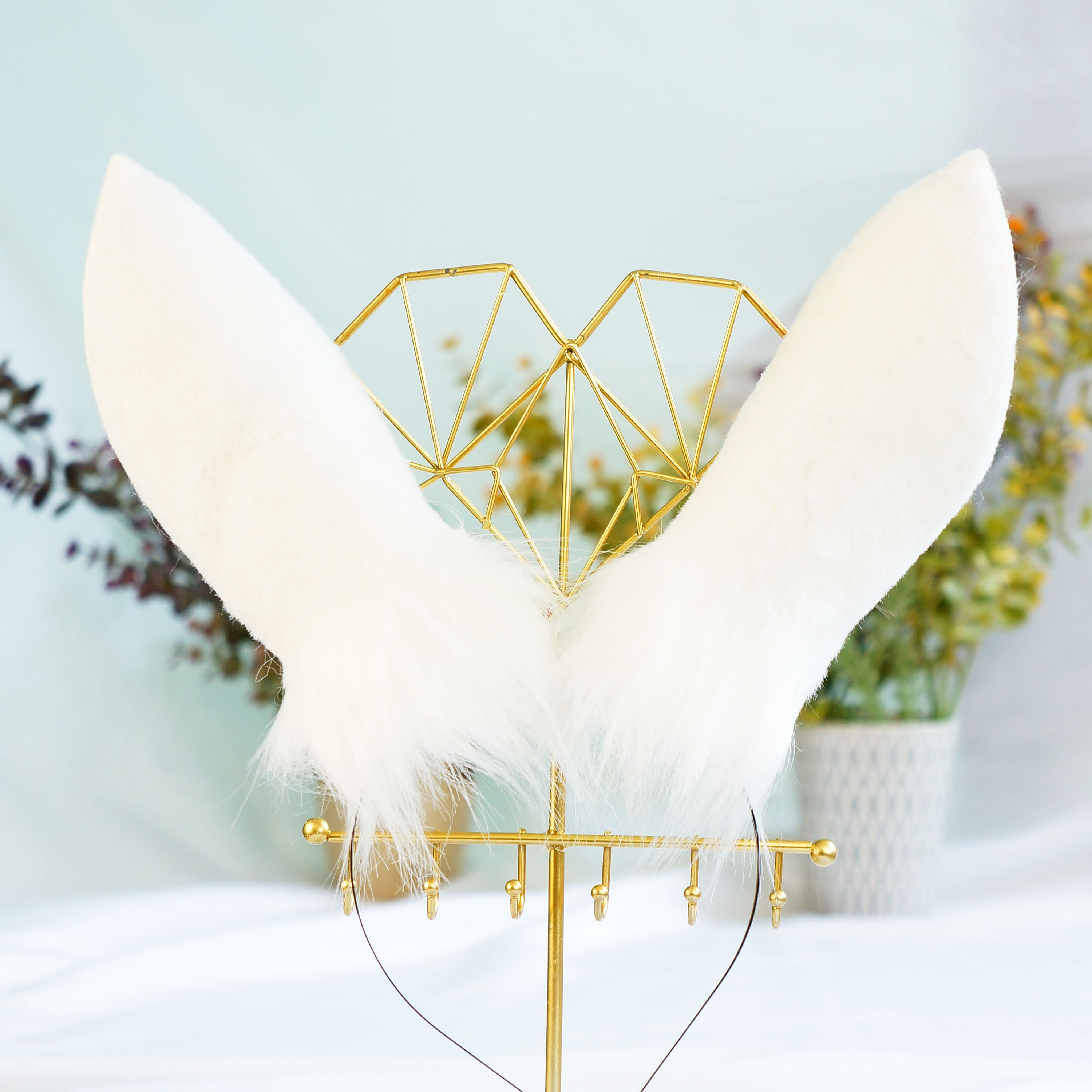 White Bunny Ears Big Bunny Ears Bunny Girlcosplay Ears - Etsy