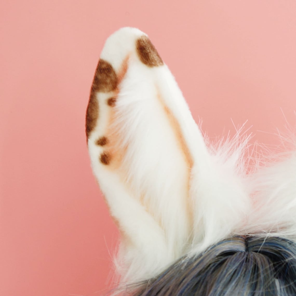 Realistic Bunny Ears Fluffy Rabbit Ears Faux Fur Ears Bunny - Etsy