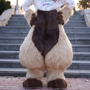 Full Fursuit Pants | Legs With Tail, Hand Feet Paws | Animal-themed ...