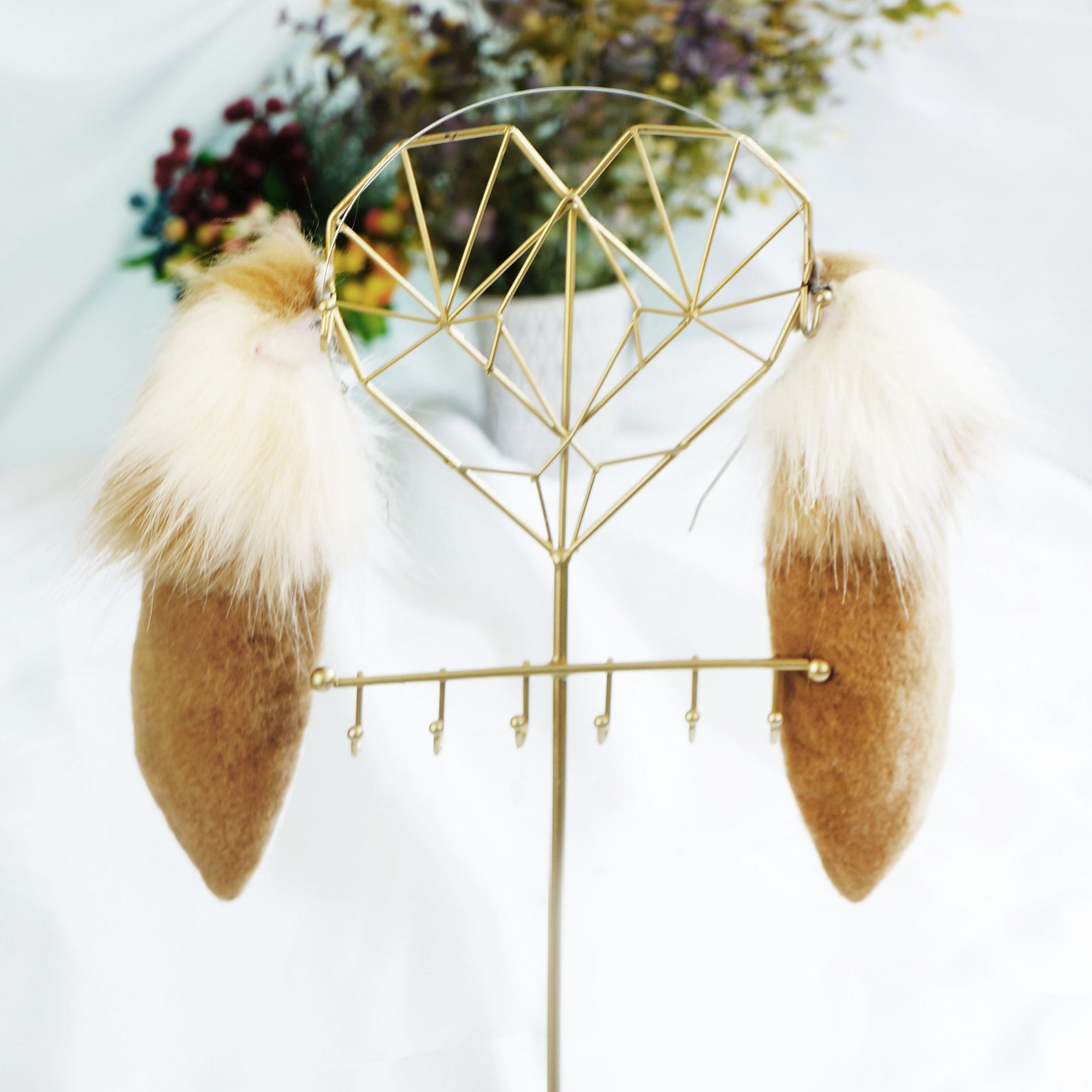 Realistic Bunny Ears Bunny Ers Cosplay Fluffy Ears Bunny | Etsy