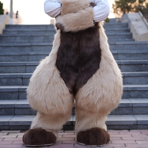 Full Fursuit Pants | Legs With Tail, Hand Feet Paws | Animal-themed ...