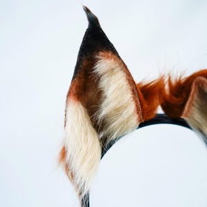 Fluffy Fox Ears, Nick's Ears, Faux Fur Ears, Neko Ears, Ears Headband ...