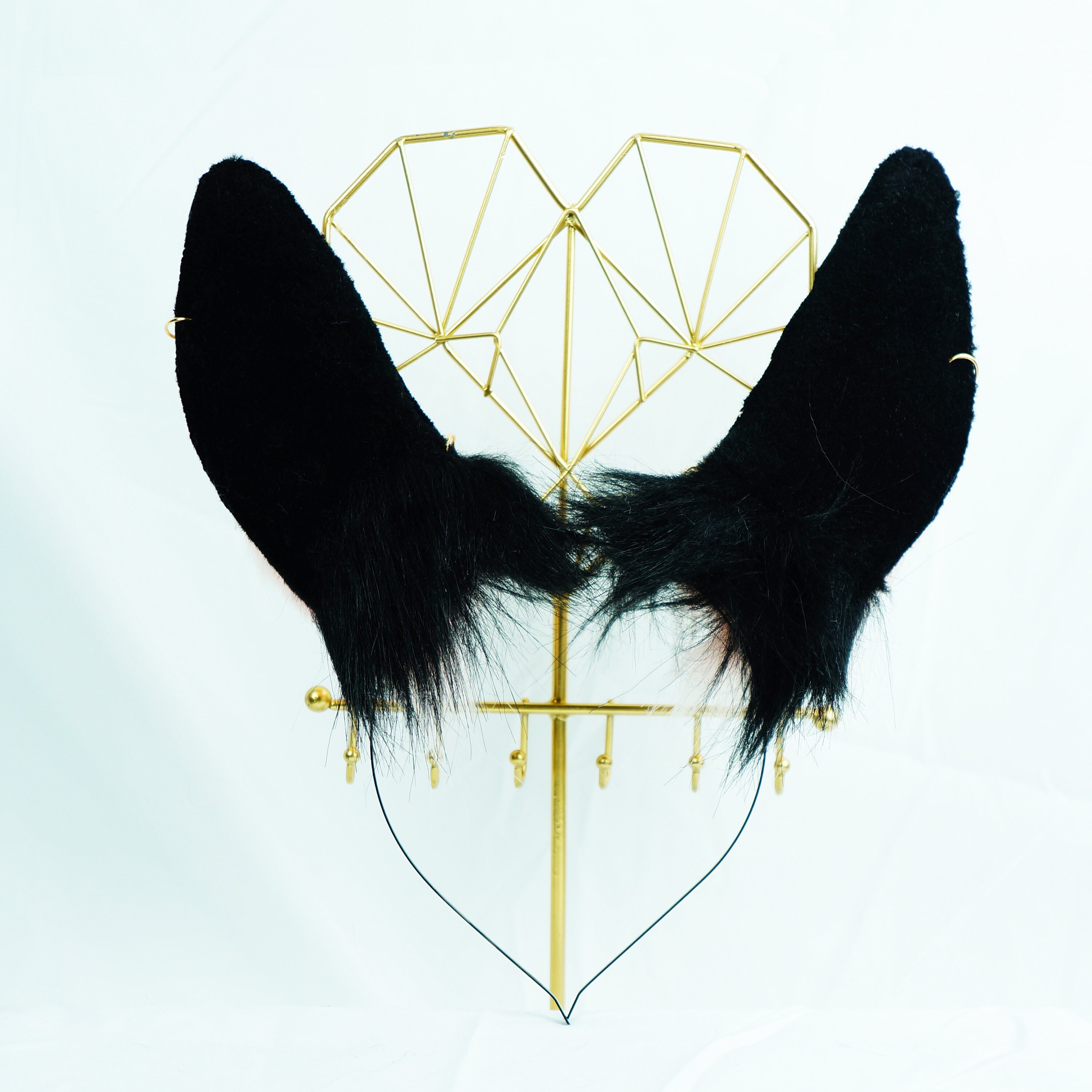 Realistic Bunny Ears Faux Fur Ears Rabbit Ears Fluffy Ears - Etsy