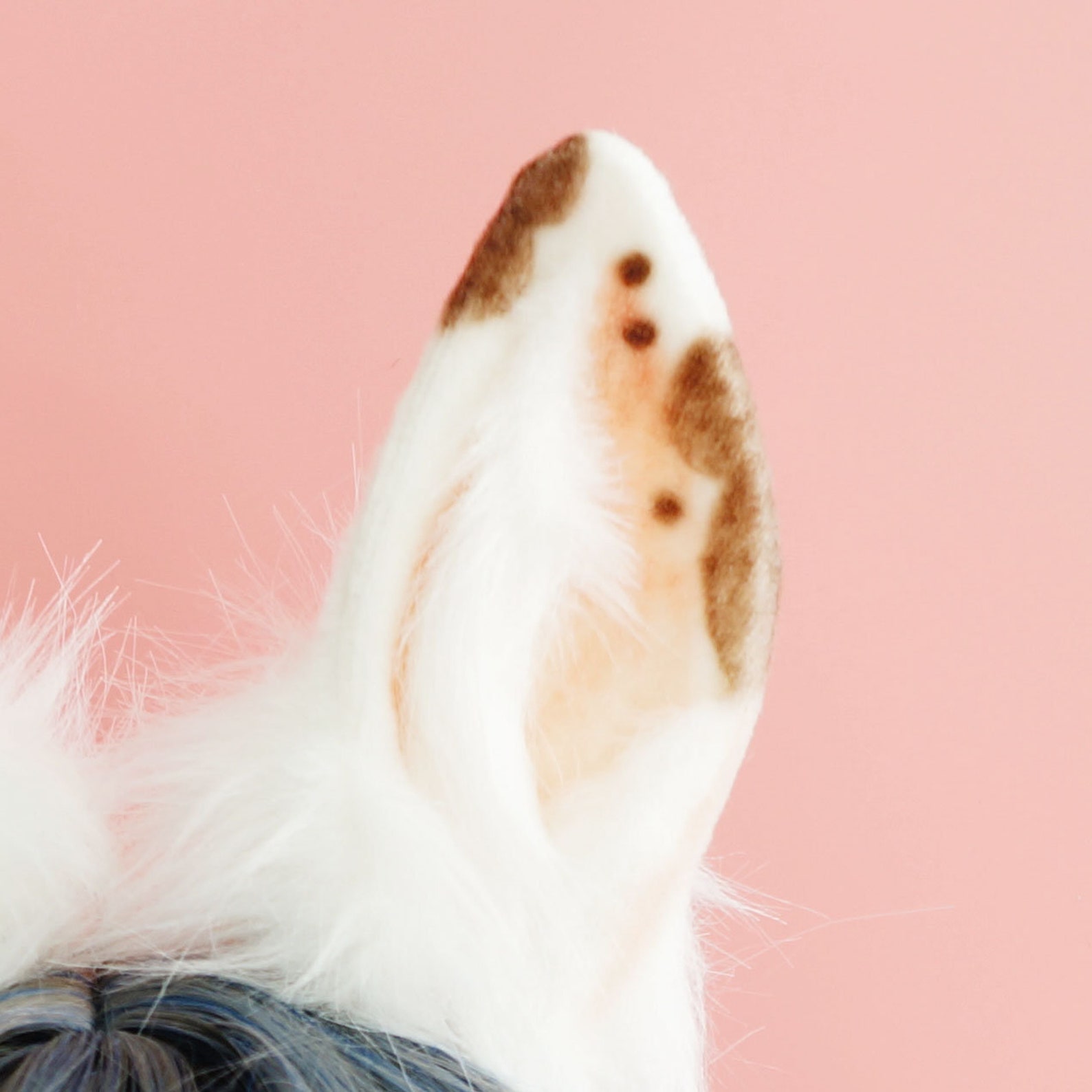 Realistic Bunny Ears Fluffy Rabbit Ears Faux Fur Ears Bunny - Etsy