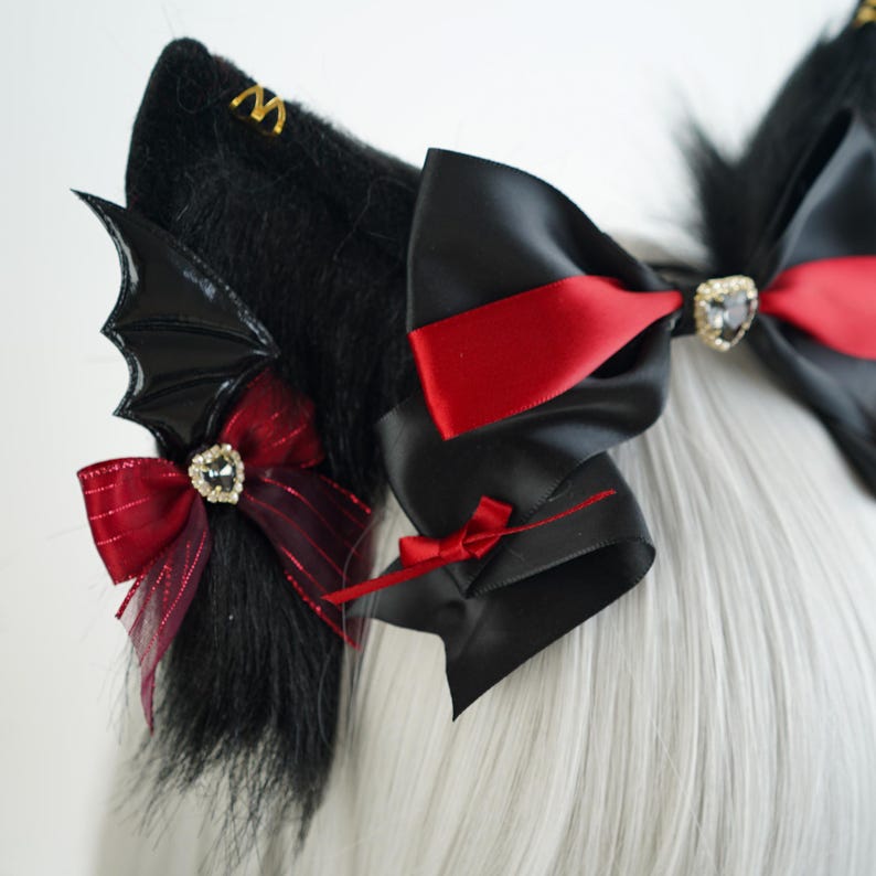 LARP Animal Ears Tail Set - Fantasy Roleplay Faux Fur Costume ...