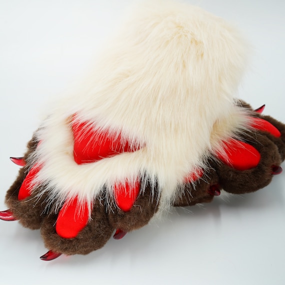 Real Wolf Paw Pad