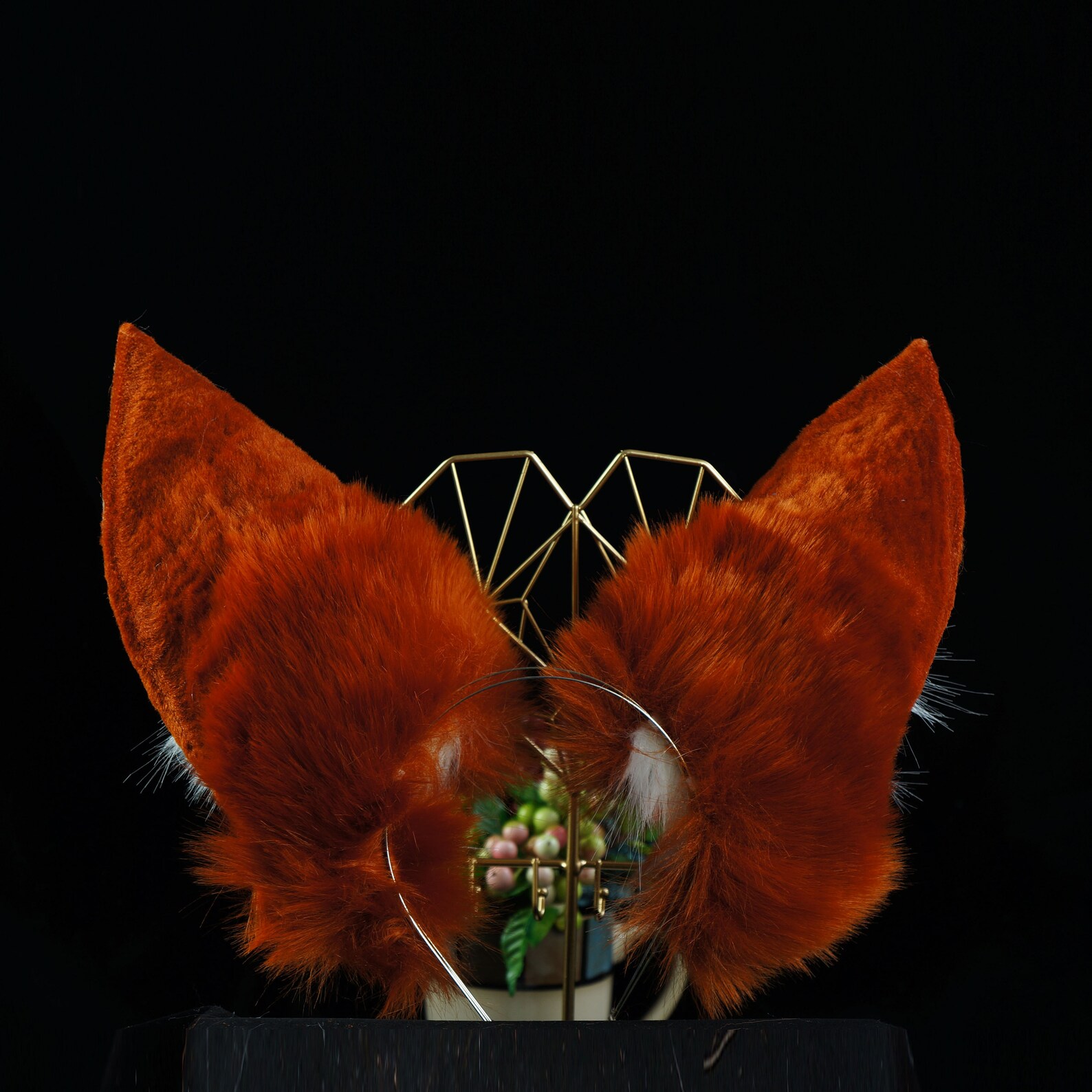 Realistic Fox Ears Fox Ears Headband Fluffy Fox Ears Faux - Etsy