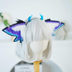 Elf Fursuit Ears and Tail Set, Fantasy Creature Cosplay Accessories ...