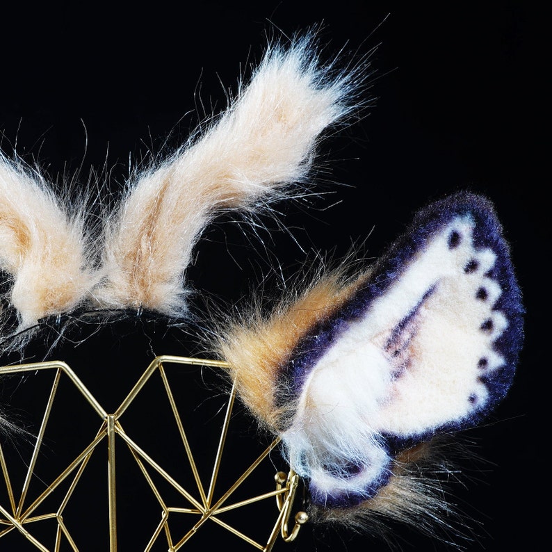 Moth Costume Headdress Headpiece Emperor Moth Headband - Etsy