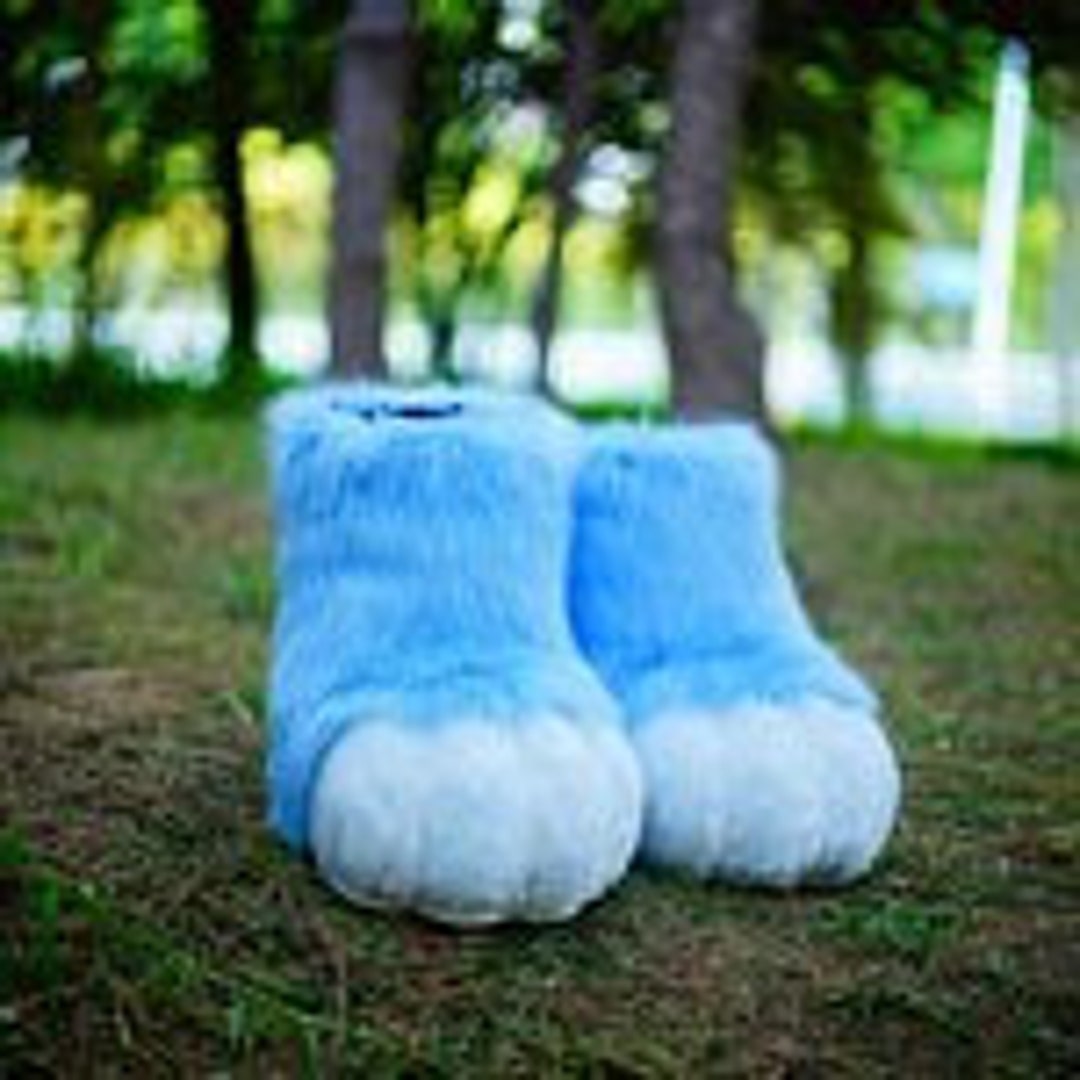 White Feet Paws Fursuit Kemono Toony Kigurumi Fursona Kawaii - Etsy