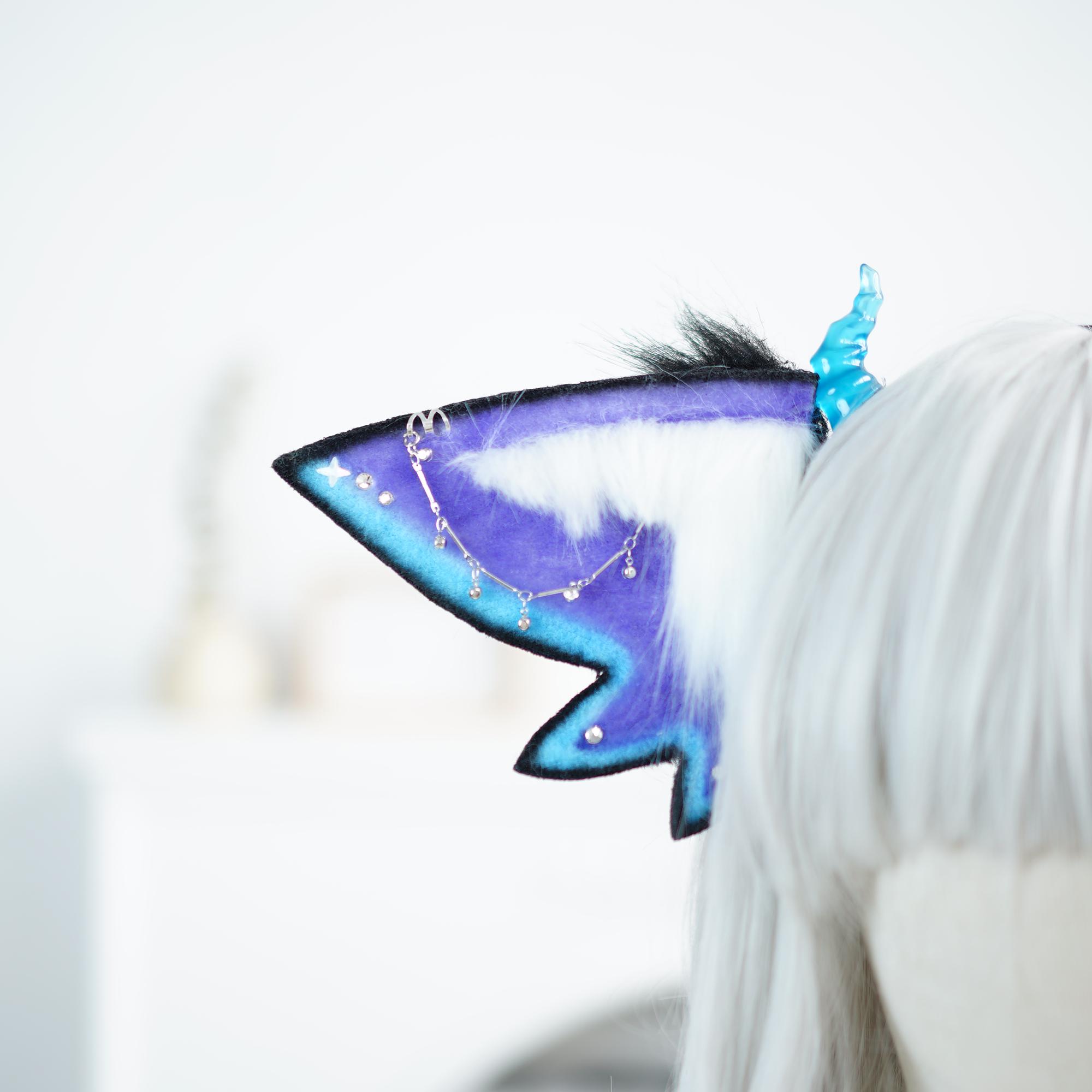 Elf Fursuit Ears and Tail Set, Fantasy Creature Cosplay Accessories ...