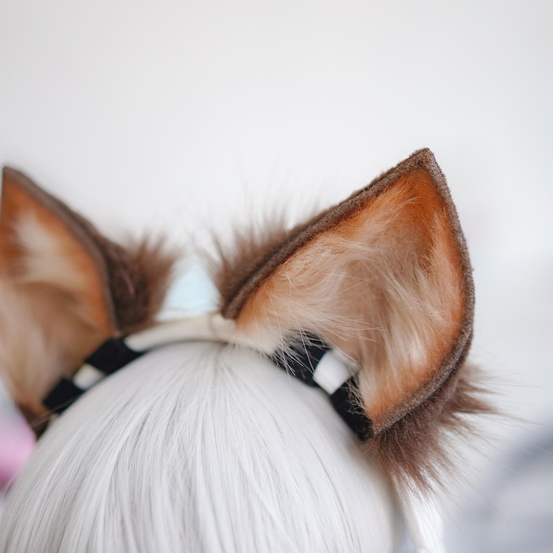 Handmade Kawaii Cat Ears for Headphones - Interchangeable Fox, Wolf ...