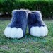 Grey Feet Paws Fursuit Kemono Toony Kigurumi Fursona Kawaii Outdoor ...