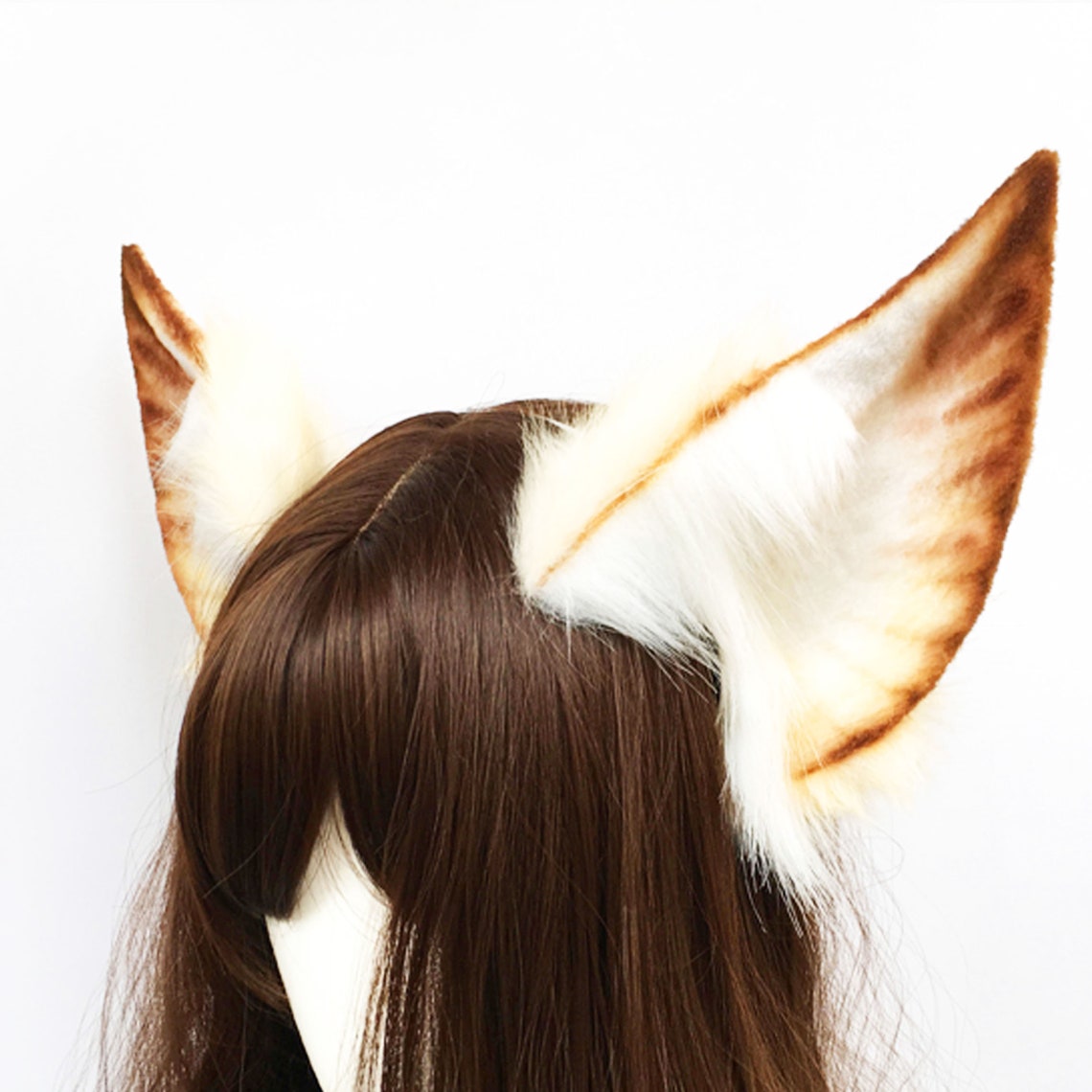 Faux Fur Ears Fox Ears Fluffy Ears Costume Earsanimal - Etsy